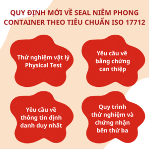 Tiêu chuẩn ISO 17712 - Quy định mới nhất về seal niêm phong container